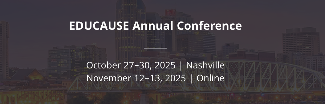 EDUCAUSE Annual Conference 2025